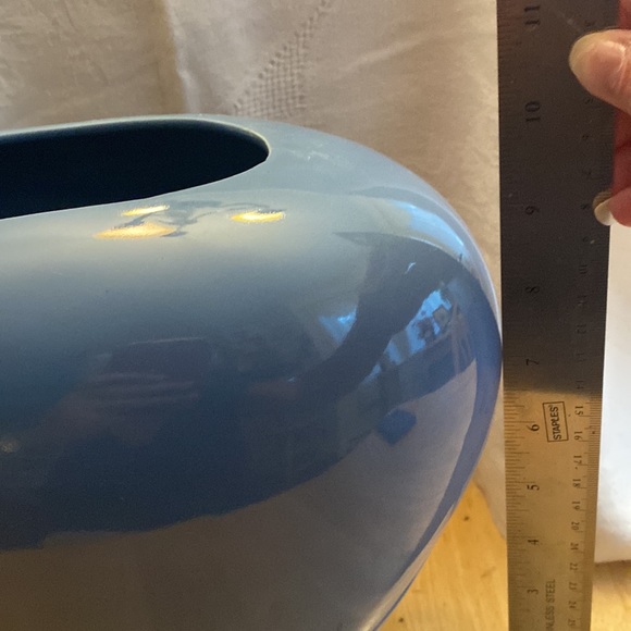 Haeger | Accents | Vintage Haeger Vase Art Deco Blue See Pics For ...